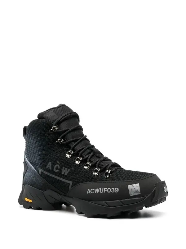 A-COLD-WALL* Logo-print High-top Sneakers - Black