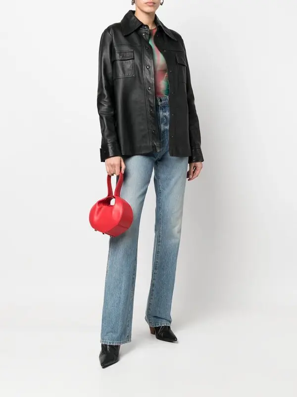 Patrizia Pepe Small Bangle Hobo Bag