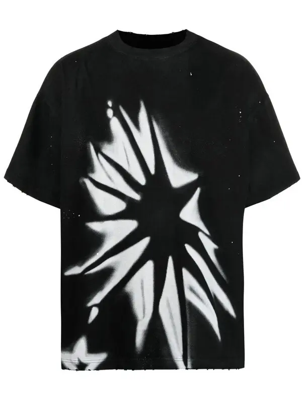 We11Done Graphic-print Cotton T-shirt
