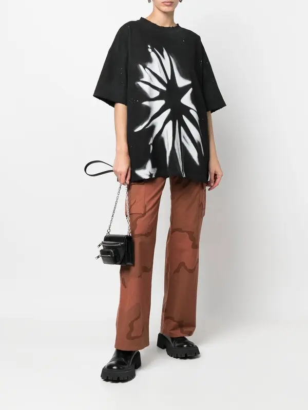 We11Done Graphic-print Cotton T-shirt