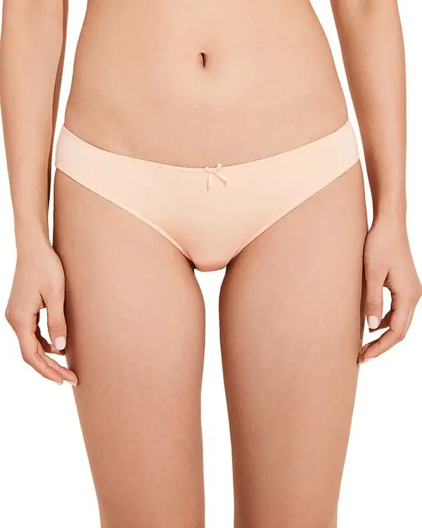 Eberjey Pima Stretch Cotton Bikini - Buff