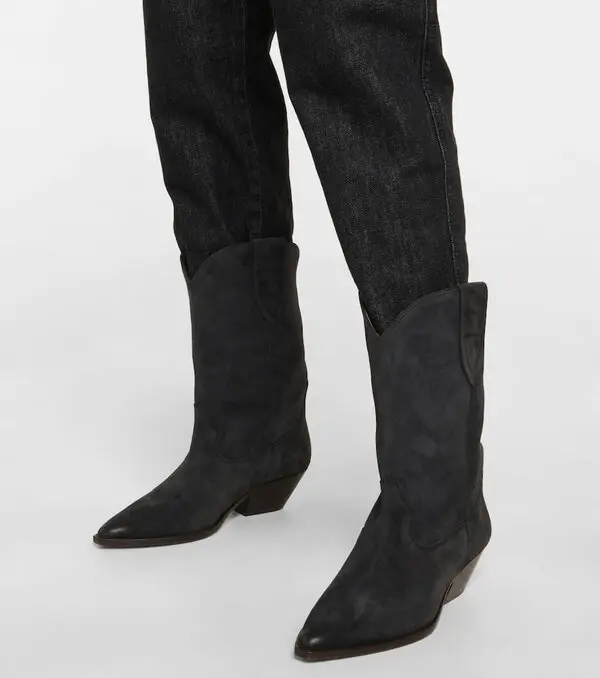 Isabel Marant Étoile Duerto Suede Cowboy Boots