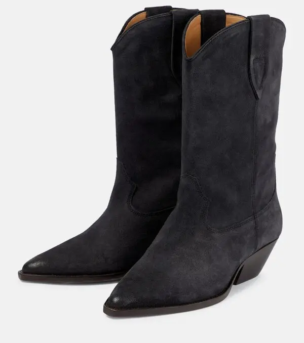 Isabel Marant Étoile Duerto Suede Cowboy Boots