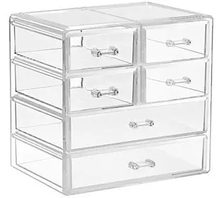 SORBUS Makeup And Jewelry Organizer With 6 Draw Ers - One-color