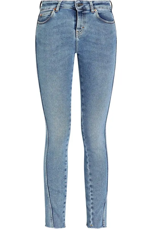 IRO PARIS Fragile Midrise Skinny Jeans - Mid Denim