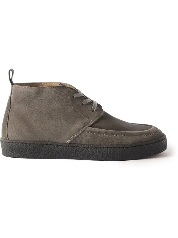 Mr P. Regenerated Suede Chukka Boots In Gray - 60% Off  display picture 3