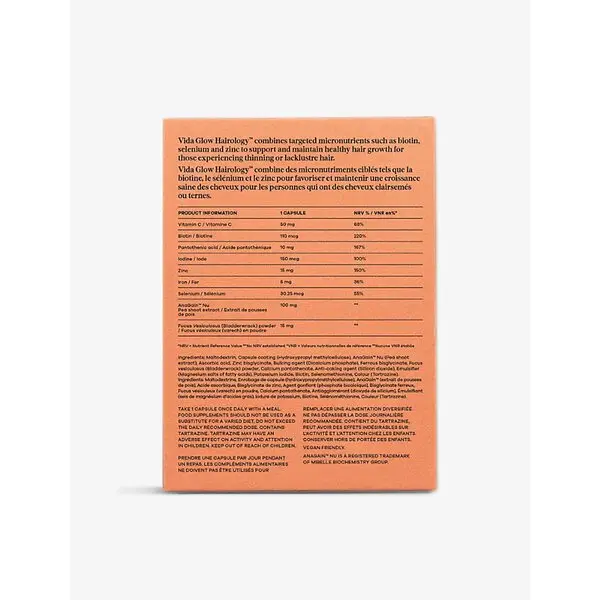 VIDA GLOW Hairology Advanced Repair Food Supplements 30 Capsules