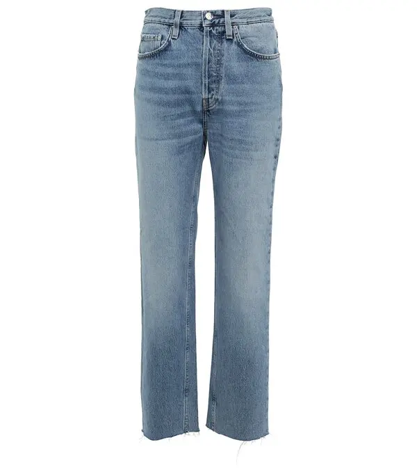TOTEME High-rise Straight Jeans