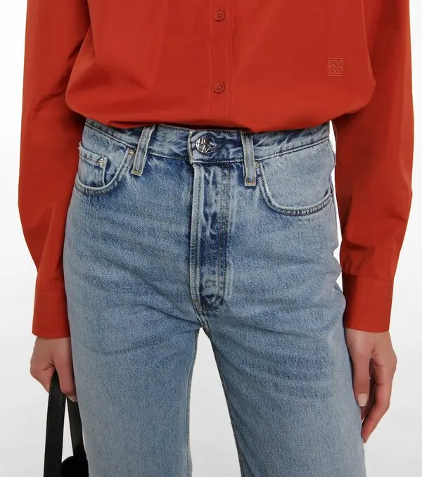TOTEME High-rise Straight Jeans
