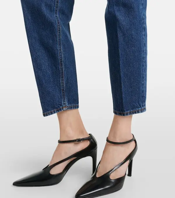 TOTEME High-rise Tapered Jeans