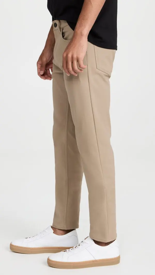Theory Raffi Neoteric Twill Straight Pants - Bark