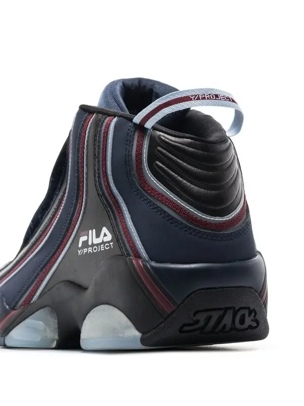Y/Project X Fila Yp Stackhouse Panelled Sneakers In Blue - 68% Off