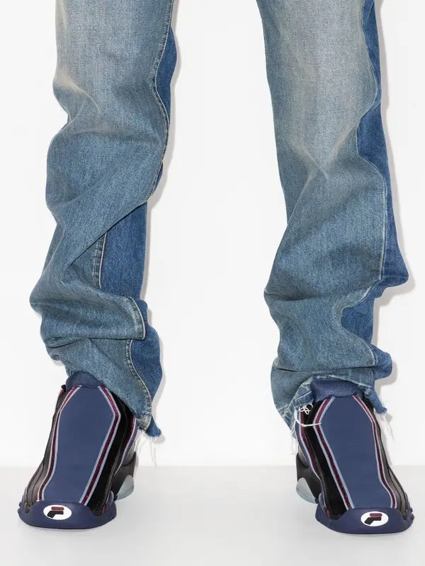 Y/Project X Fila Yp Stackhouse Panelled Sneakers In Blue - 68% Off