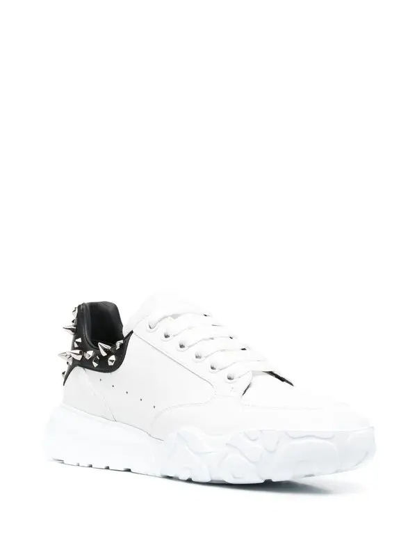 Alexander McQueen Spike-stud Leather Sneakers