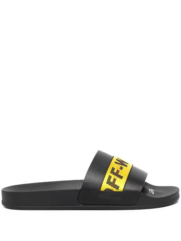 Off-White Industrial Logo Slides