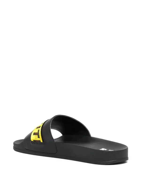 Off-White Industrial Logo Slides