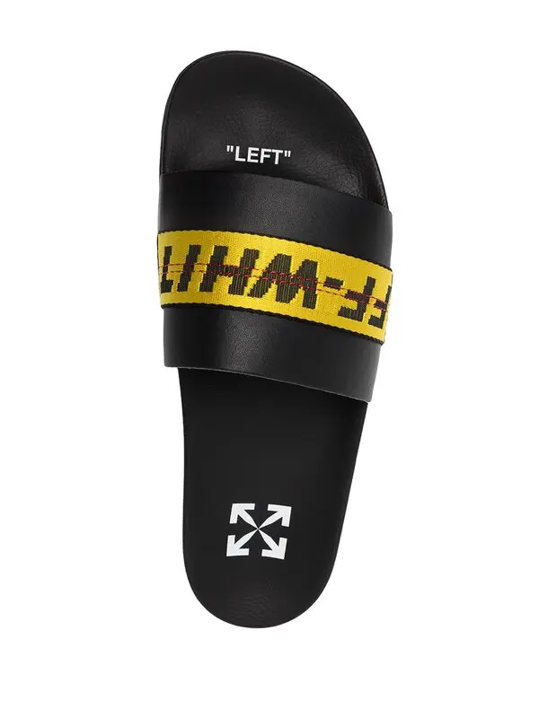 Off-White Industrial Logo Slides