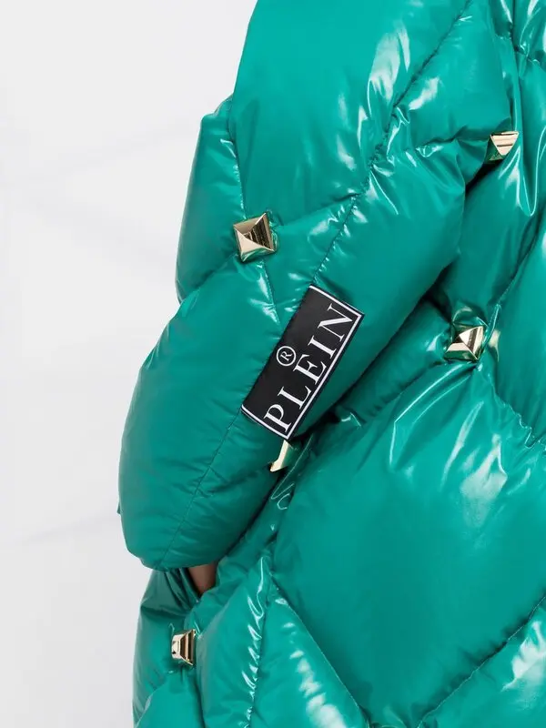Philipp Plein Quilted Padded Coat