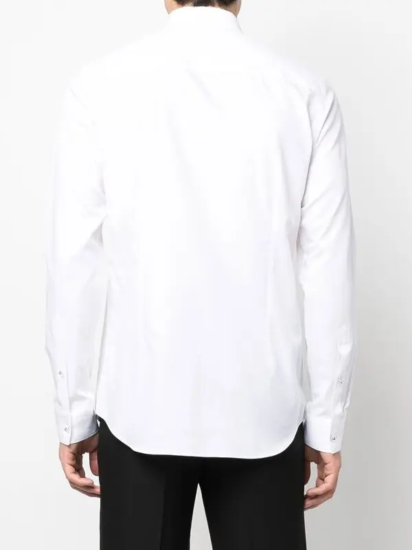 Philipp Plein Pleated-panel Detail Shirt