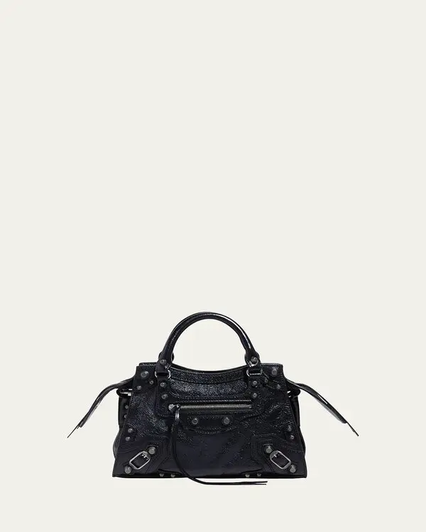 Balenciaga Cagole Xs Top-handle Bag - Black