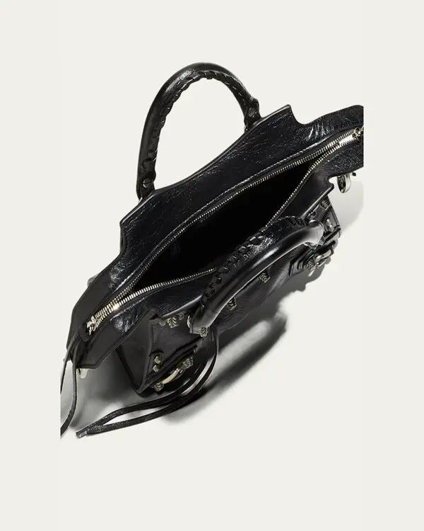 Balenciaga Cagole Xs Top-handle Bag - Black