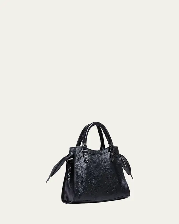 Balenciaga Cagole Xs Top-handle Bag - Black