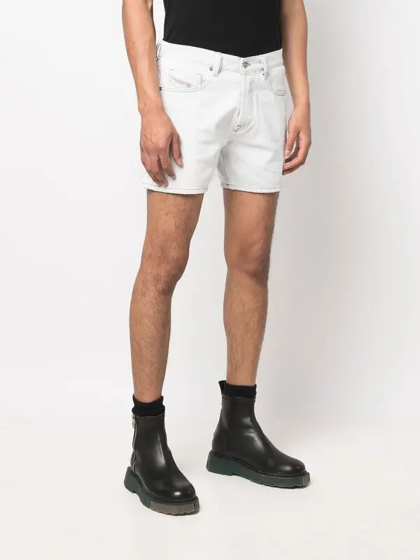 DIESEL Faded Denim Shorts