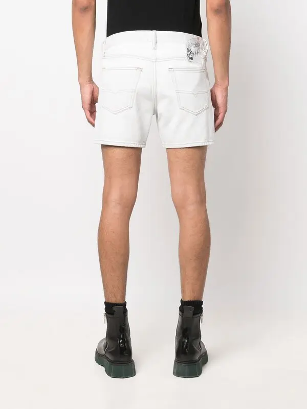 DIESEL Faded Denim Shorts