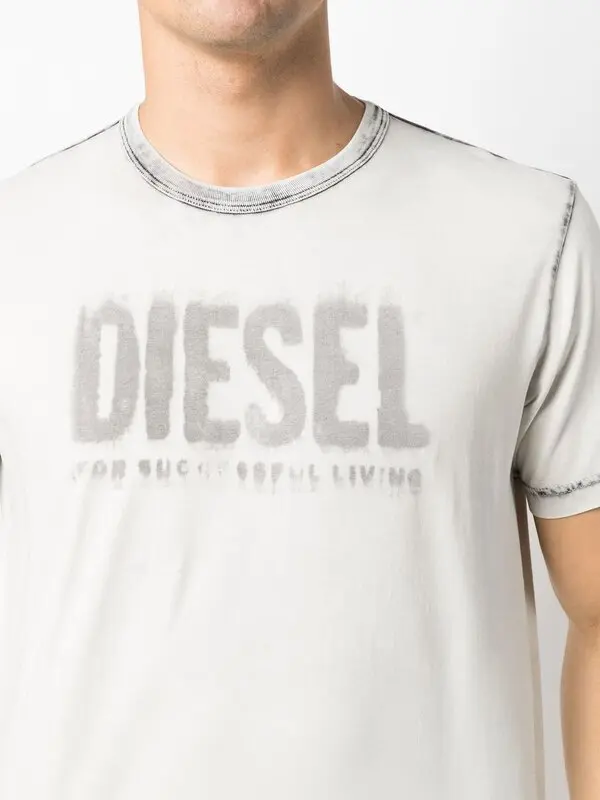 DIESEL® T-diegor-e6 Logo-print T-shirt