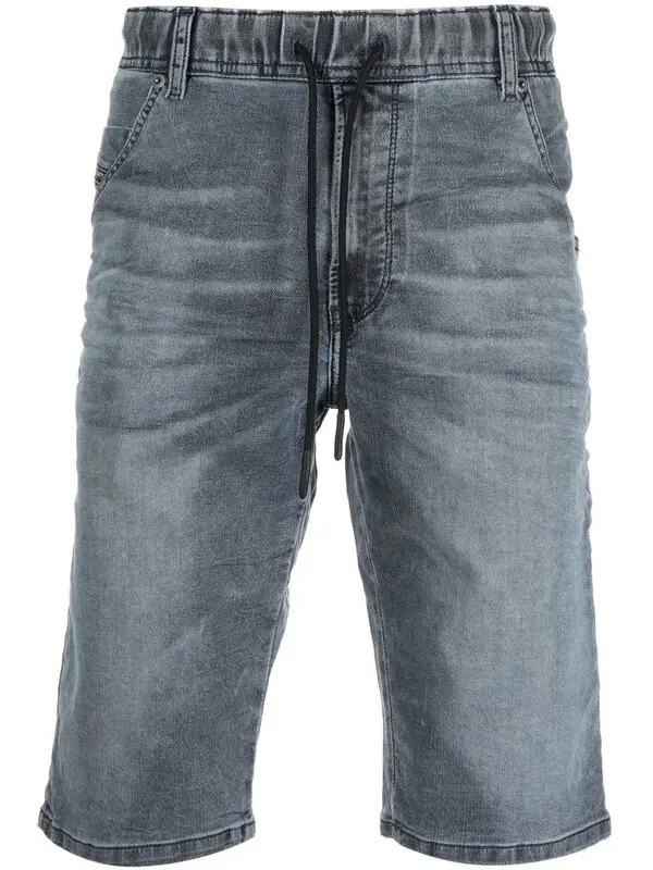 DIESEL® Drawstring-waist Denim Shorts