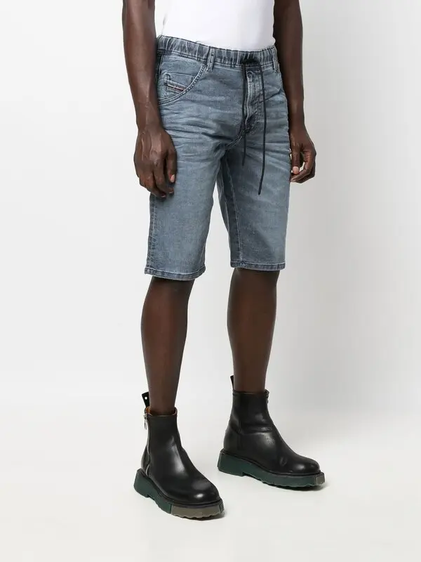 DIESEL® Drawstring-waist Denim Shorts