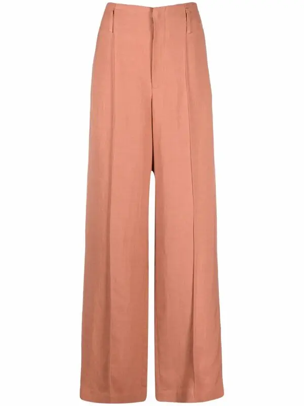 Brunello Cucinelli Chain Trim Wide-leg Trousers