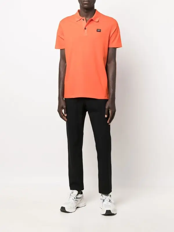 Paul & Shark Logo Patch Polo Shirt