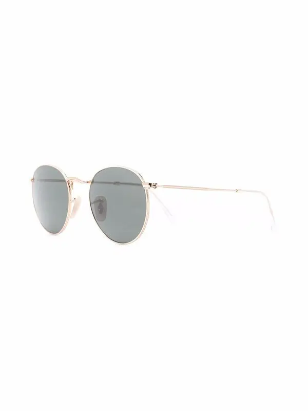 Ray-ban Round Frame Sunglasses - Gold