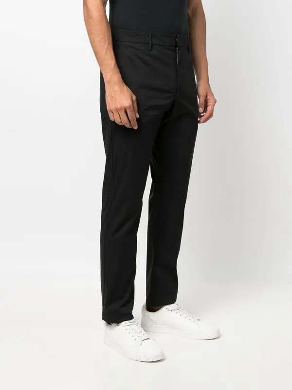 DONDUP Slim-cut Cotton Trousers