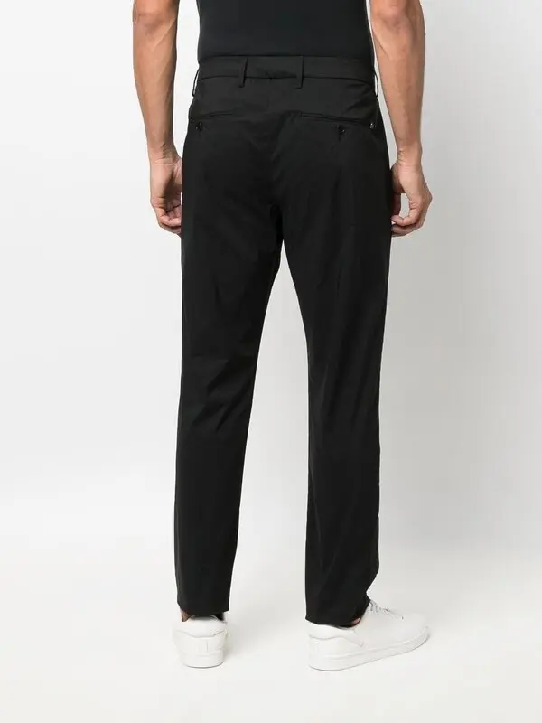 DONDUP Slim-cut Cotton Trousers