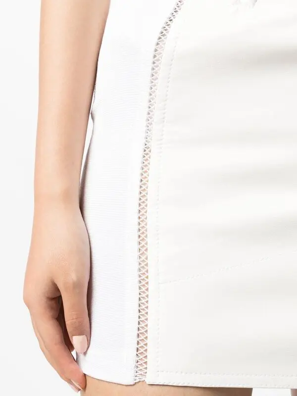 TOM FORD Panelled Mini Skirt - White