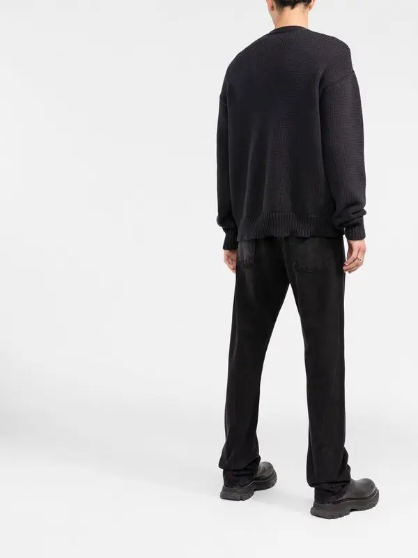 Off-White Logo-intarsia Cardigan