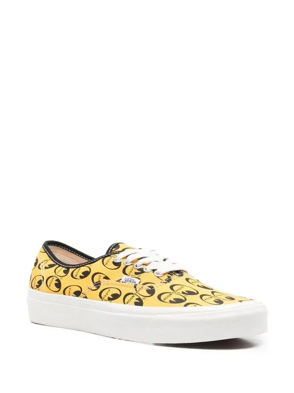 VANS Eye-print Low-top Sneakers - Yellow