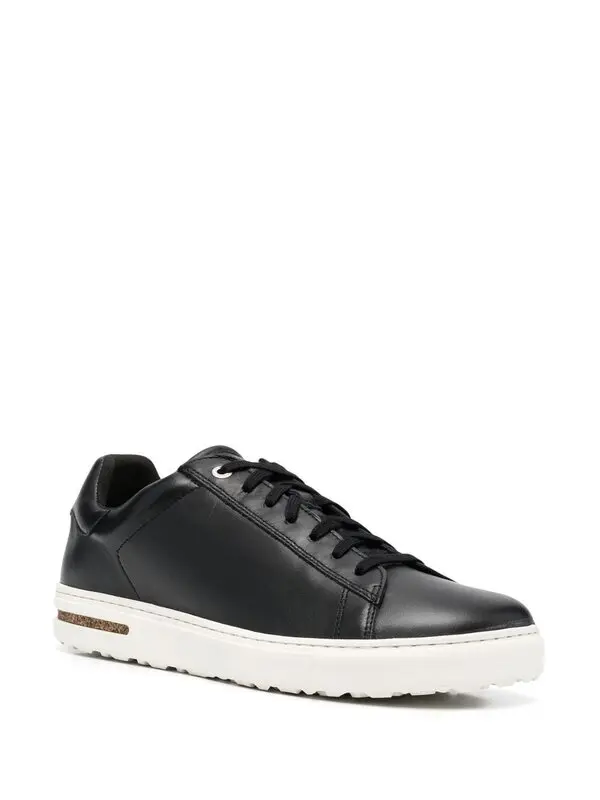 BIRKENSTOCK Leather Lace-up Sneakers - Black
