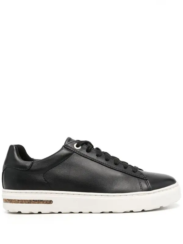 BIRKENSTOCK Low-top Leather Sneakers - Black