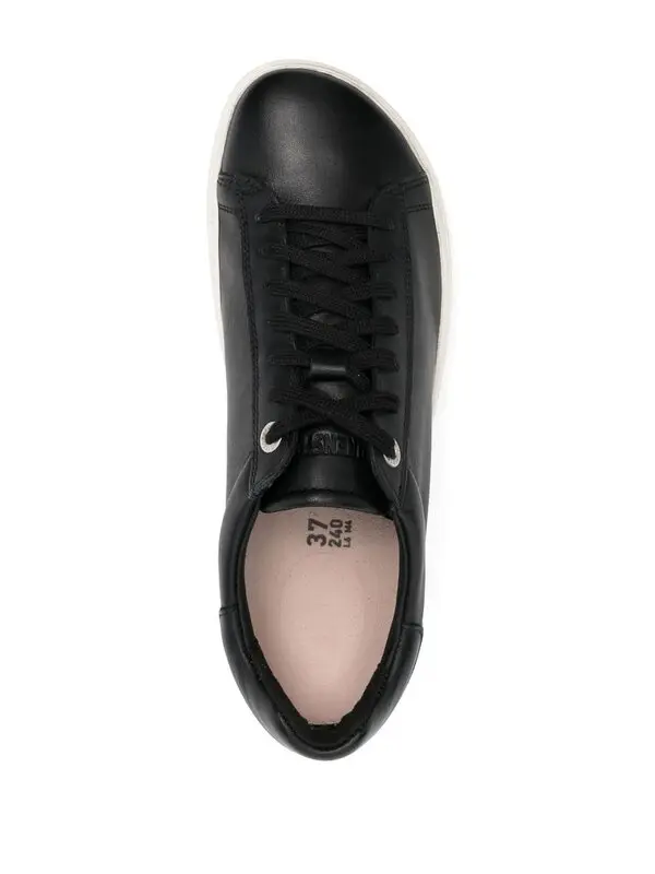 BIRKENSTOCK Low-top Leather Sneakers - Black
