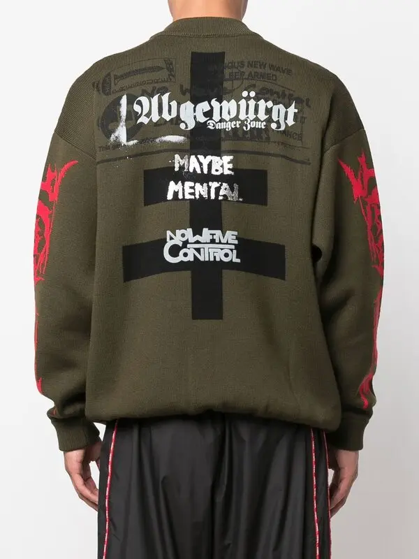 Vetements Maybe Mental Jumper