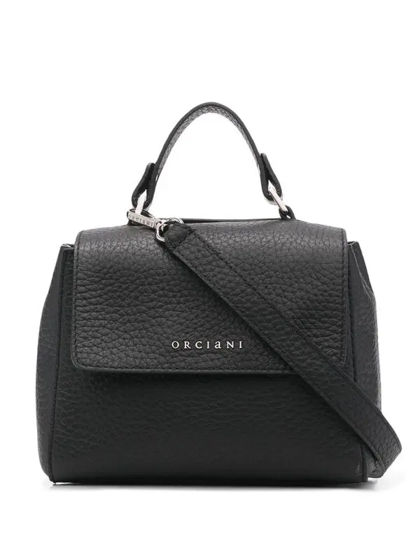 ORTIGNI Sveva Soft Tote Bag - Black