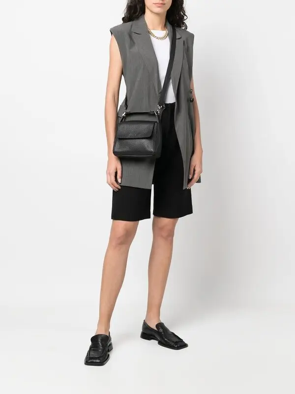 ORTIGNI Sveva Soft Tote Bag - Black