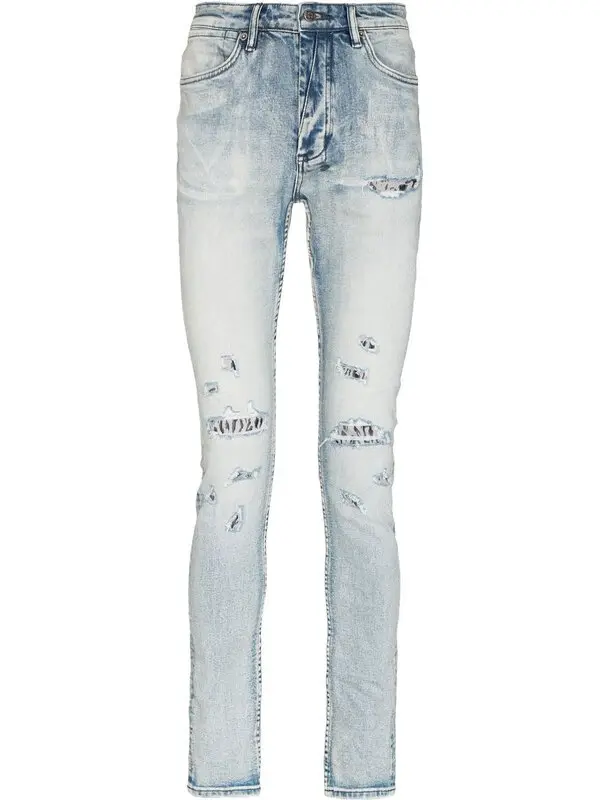 Ksubi Van Winkle Fire Patch Jeans