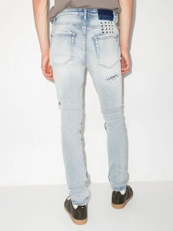 Ksubi Van Winkle Fire Patch Jeans