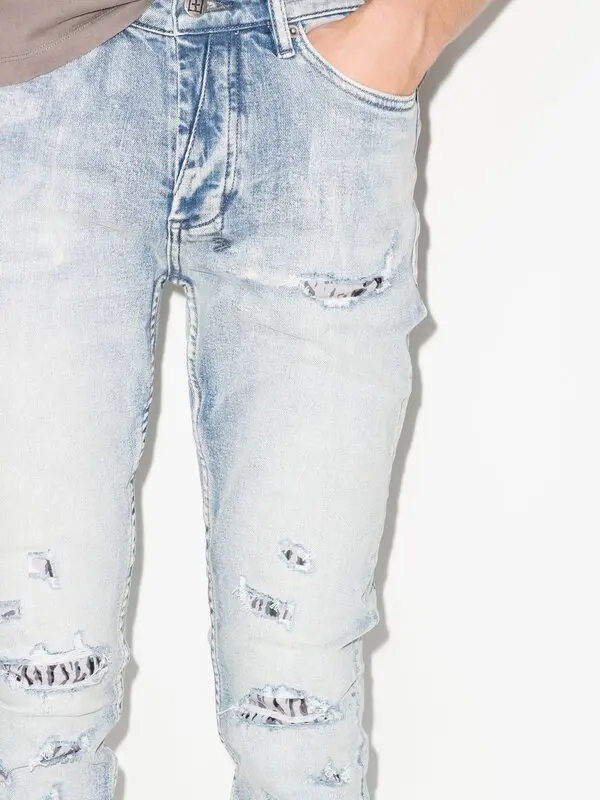 Ksubi Van Winkle Fire Patch Jeans