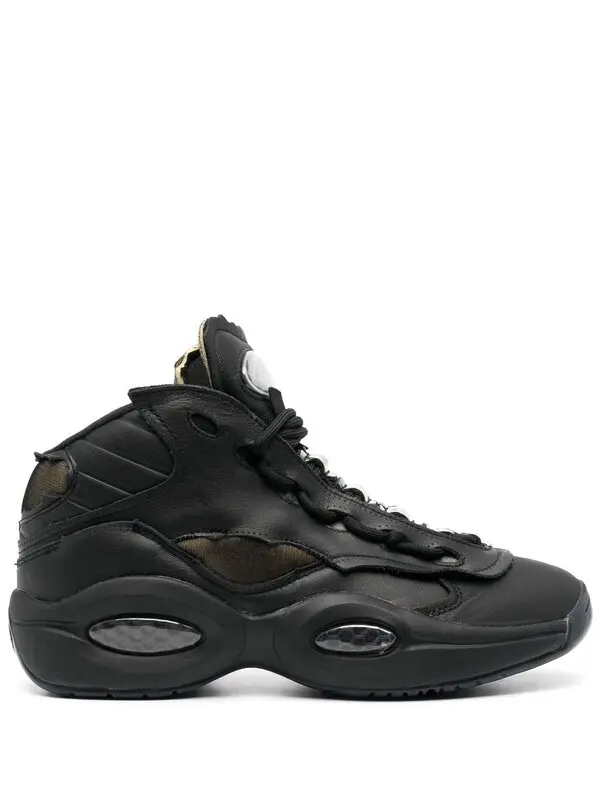 REEBOK Question Mid Basketball Sneakers - Black
