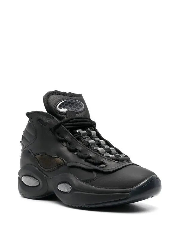 REEBOK Question Mid Basketball Sneakers - Black
